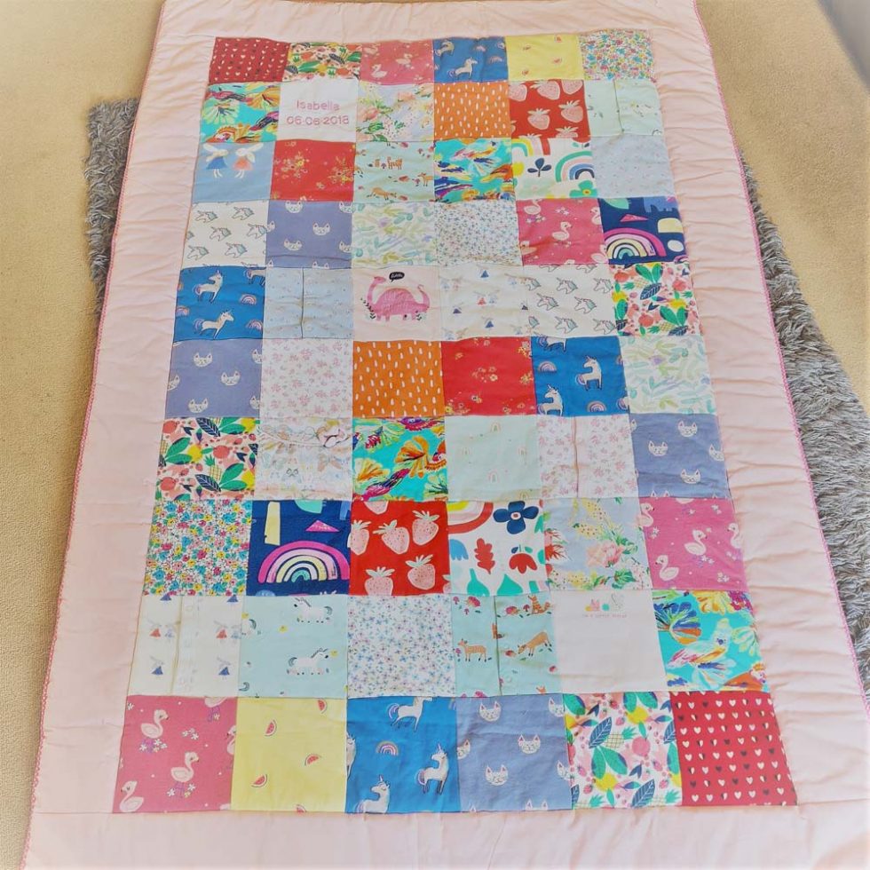 Luxury Memory Quilt | Keepsake Quilt Made From Clothing