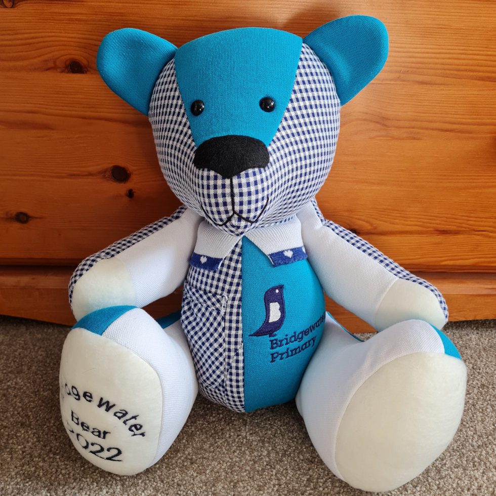 School Memory Bear | Shop Keepsakes | Infinity Keepsakes