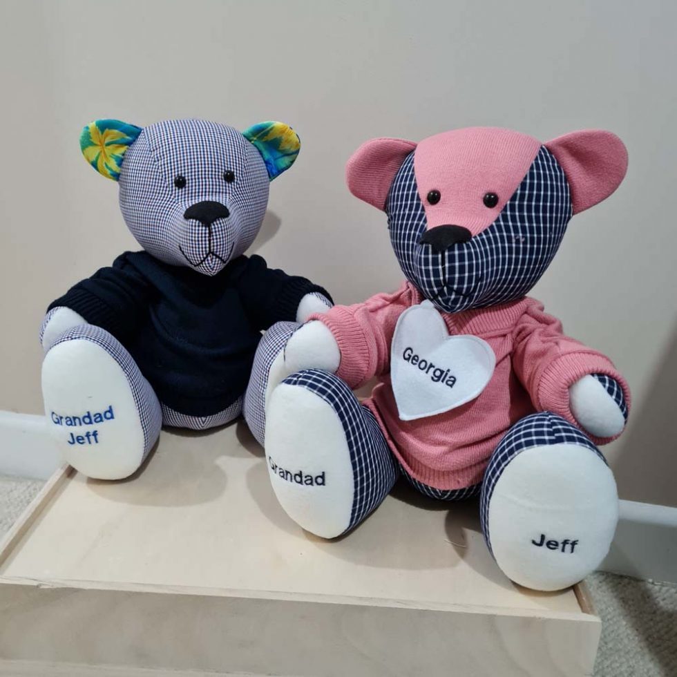 Memorial Memory Bear | Shop Keepsakes | Infinity Keepsakes