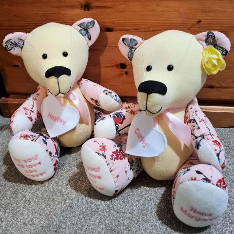 Memorial Memory Bear | Shop Keepsakes | Infinity Keepsakes