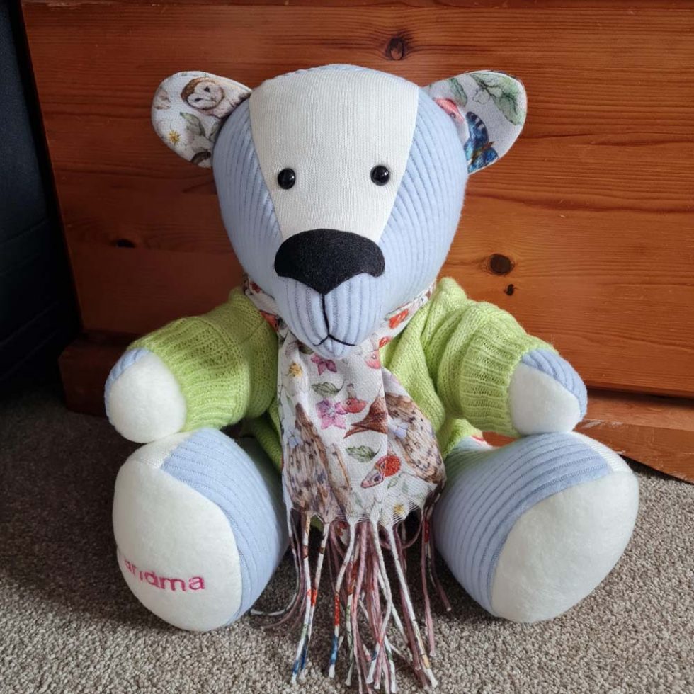 Memorial Memory Bear | Shop Keepsakes | Infinity Keepsakes