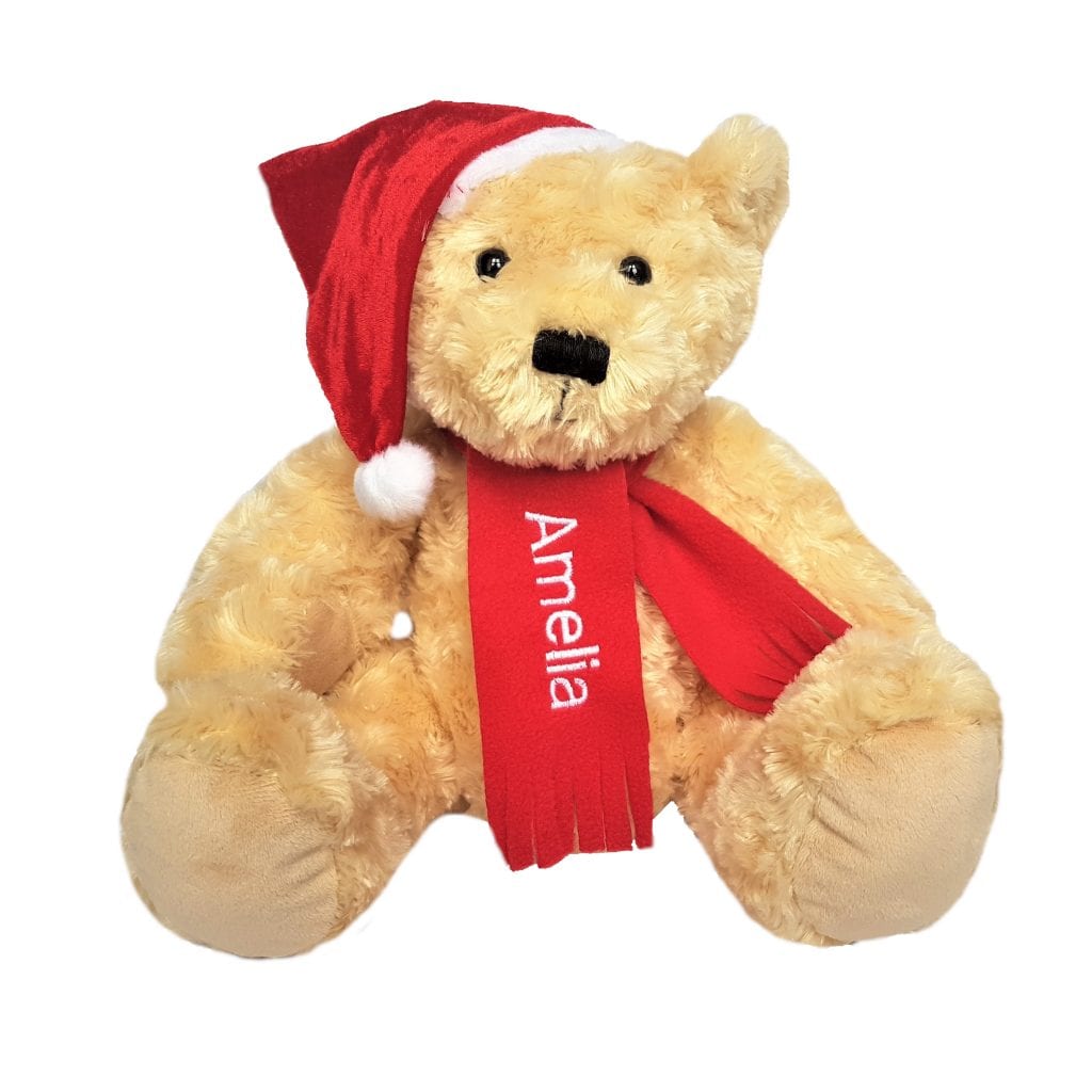 Scarf & Hat Christmas Teddy | Teddy Bear | Infinity Keepsakes