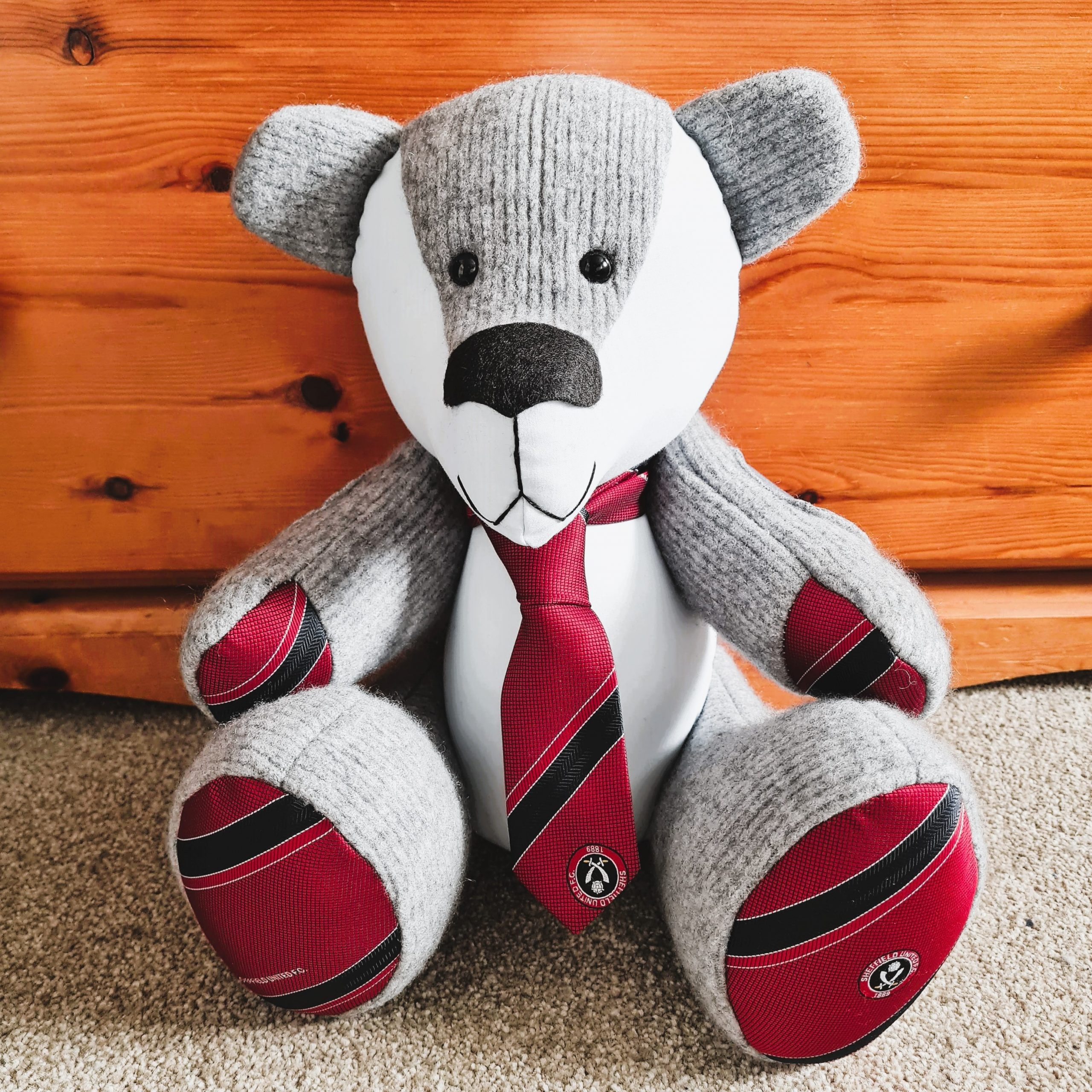 Tie Memory Bear | Made From Your Ties | Infinity Keepsakes