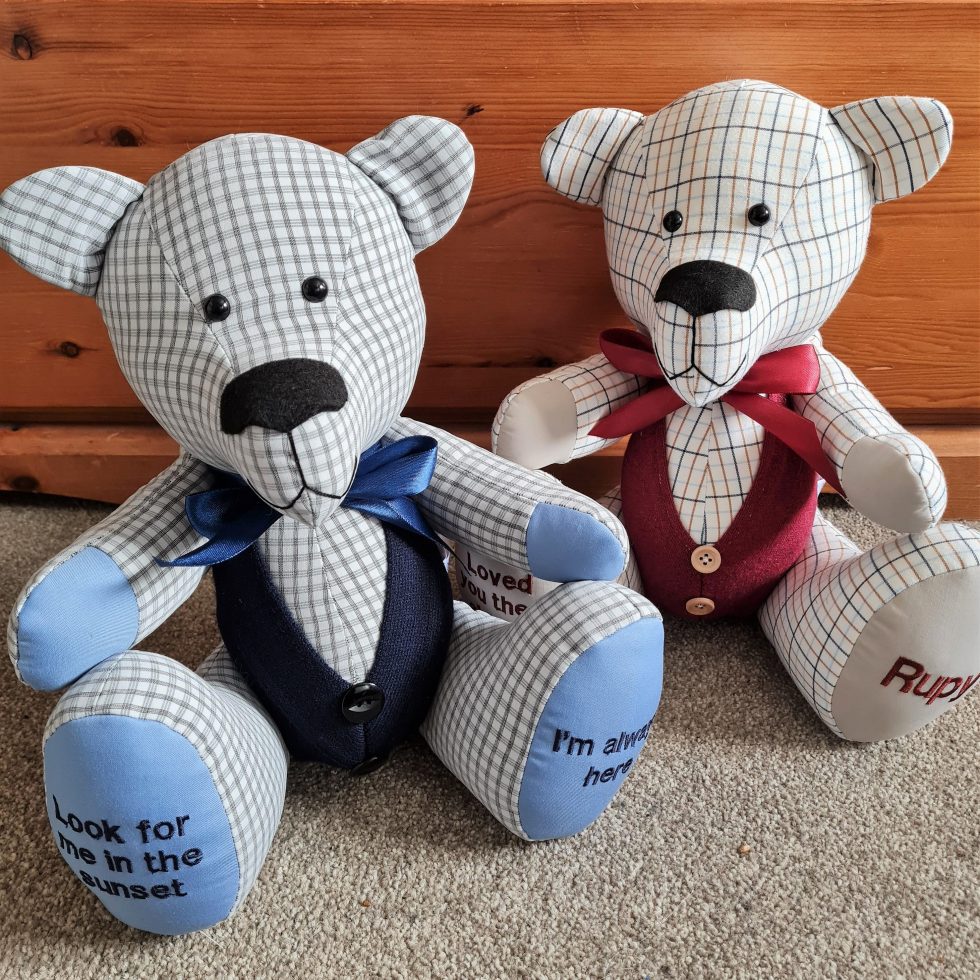 Memorial Memory Bear | Shop Keepsakes | Infinity Keepsakes