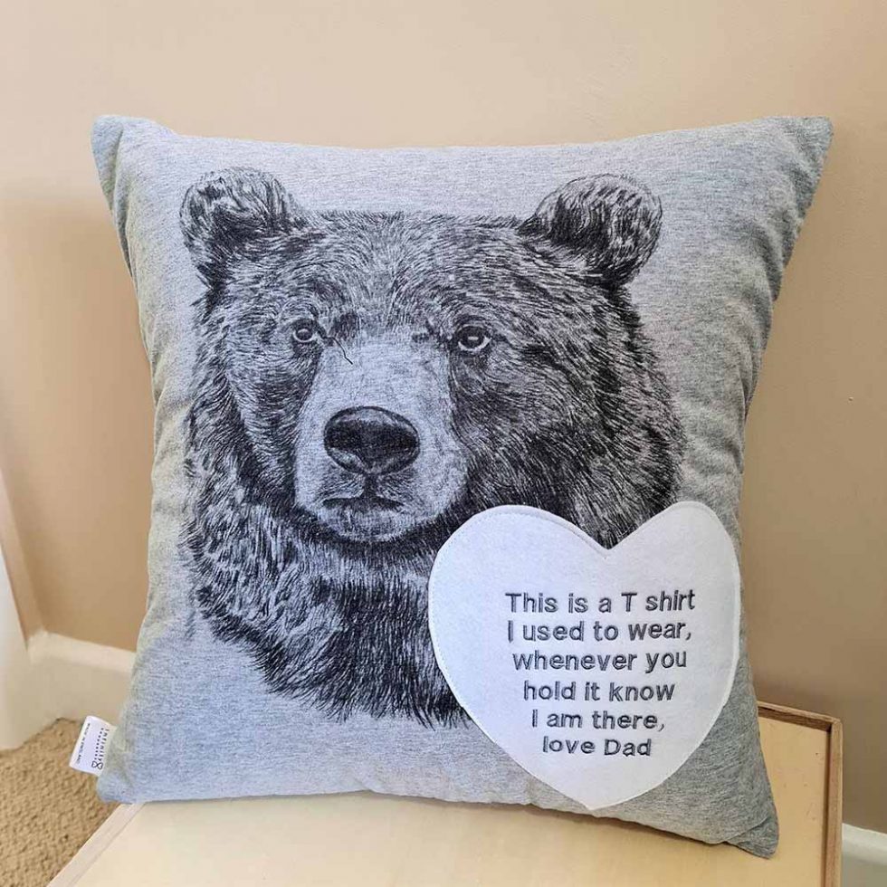 Shirt Memory Cushions | Keepsake Cushions Made From Shirts