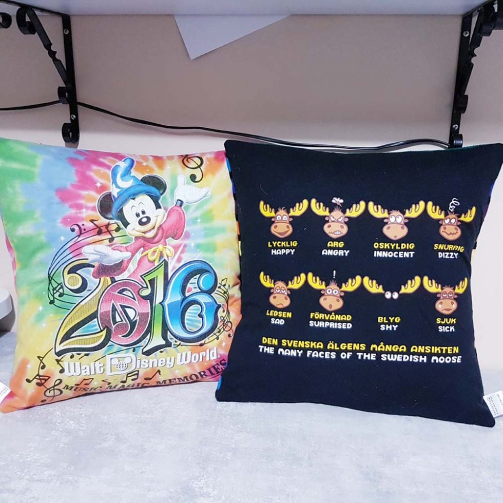 Shirt Memory Cushions | Keepsake Cushions Made From Shirts